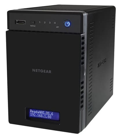 Netgear ReadyNAS 214 RN21400-100INS 4-Bay Diskless Network Attached ...