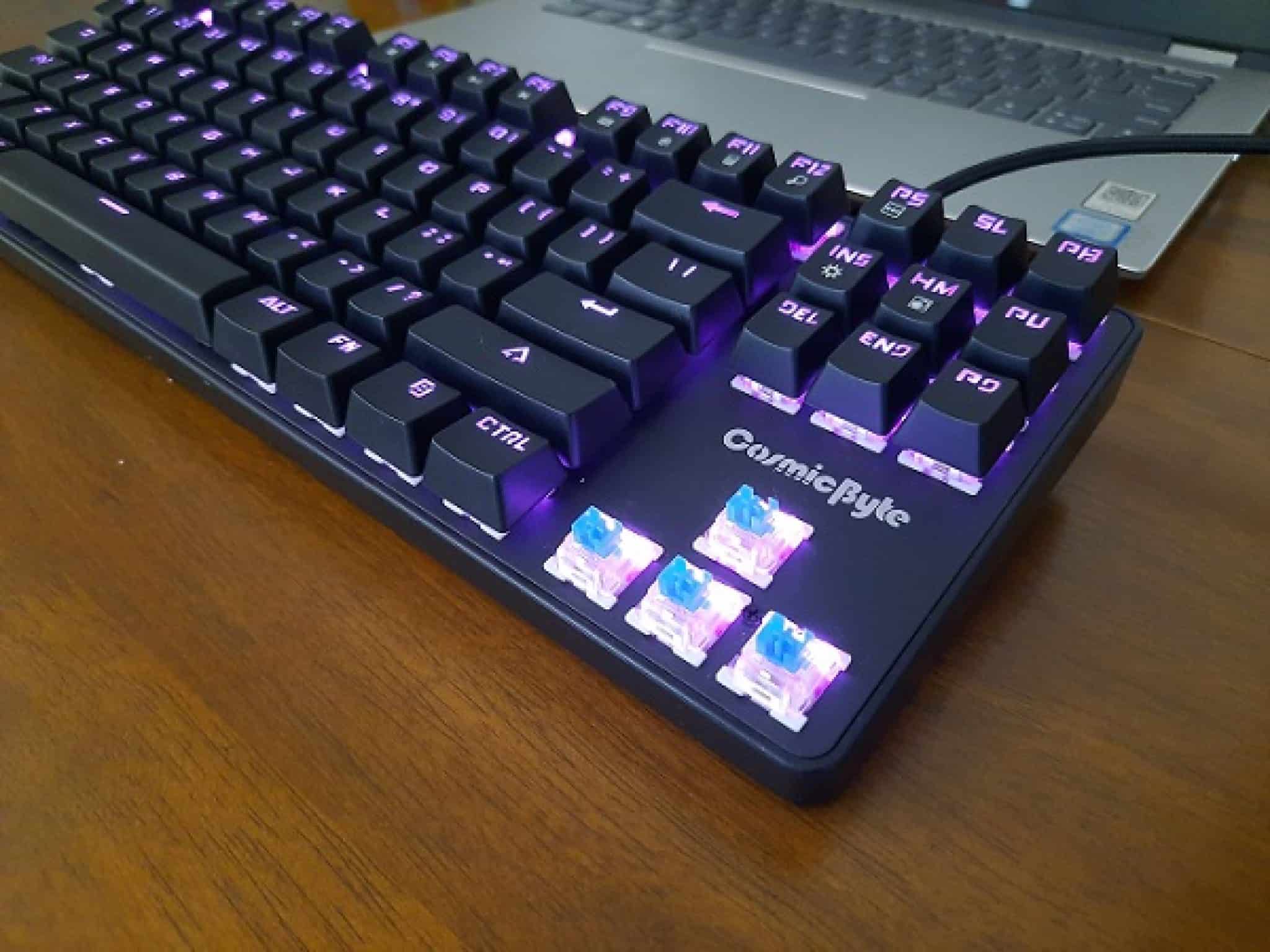 CosmicByte GK16 Firefly Mechanical Keyboard Review – Shubz