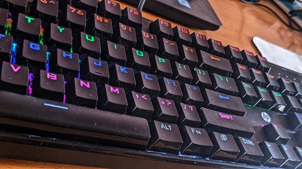 HP GK320 Mechanical Keyboard Review – Shubz